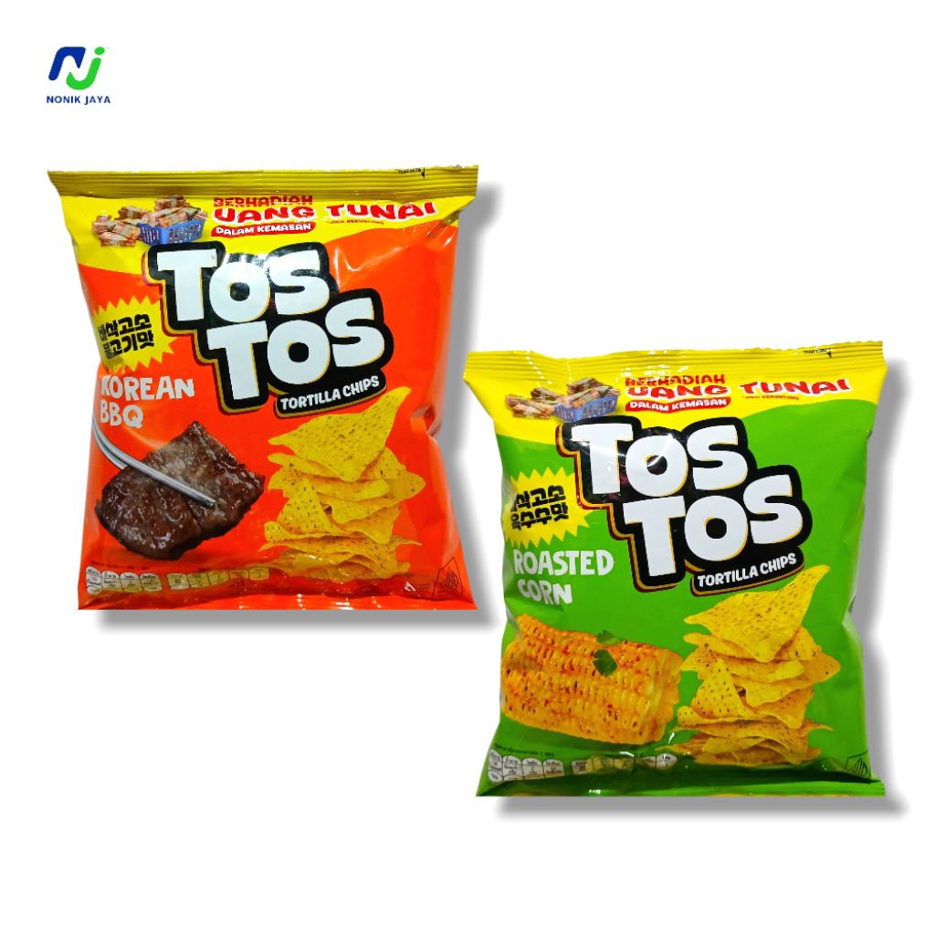 Jual ( READY STOK ) Tos Tos Tortilla Chips Renteng Isi 10 Pcs@20g ...