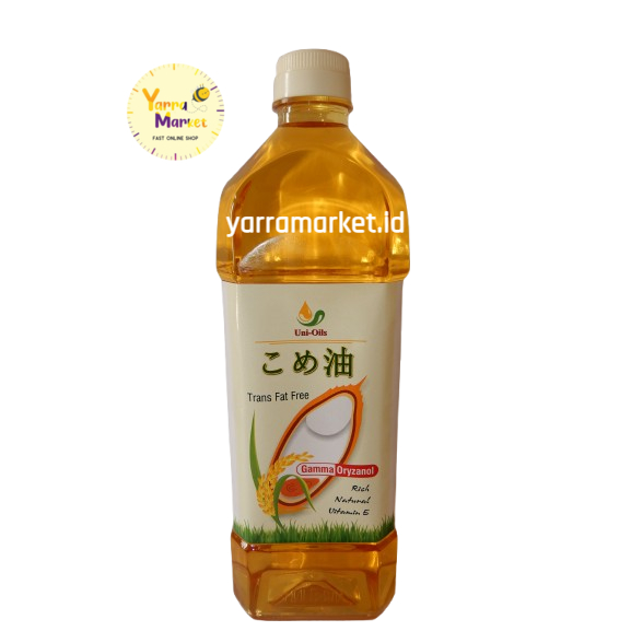 Jual Rice Bran Oil 100% natural vit. e & trans fat free 1 LITTER (minyak gabah beras 100% ...