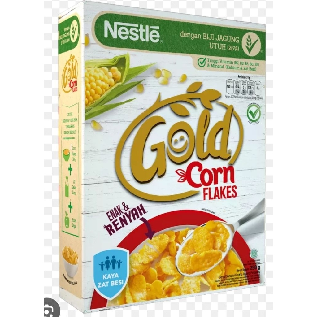 Jual Nestle Gold Corn Flakes 150 gram | Shopee Indonesia