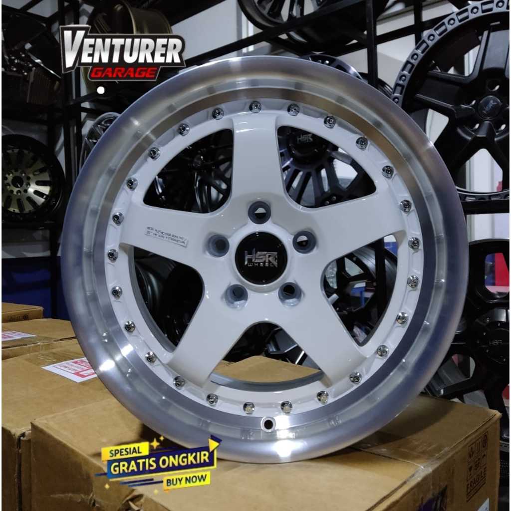 Jual velg mobil innova terios x-pander ring 16 hsr bob r17 warna putih ...
