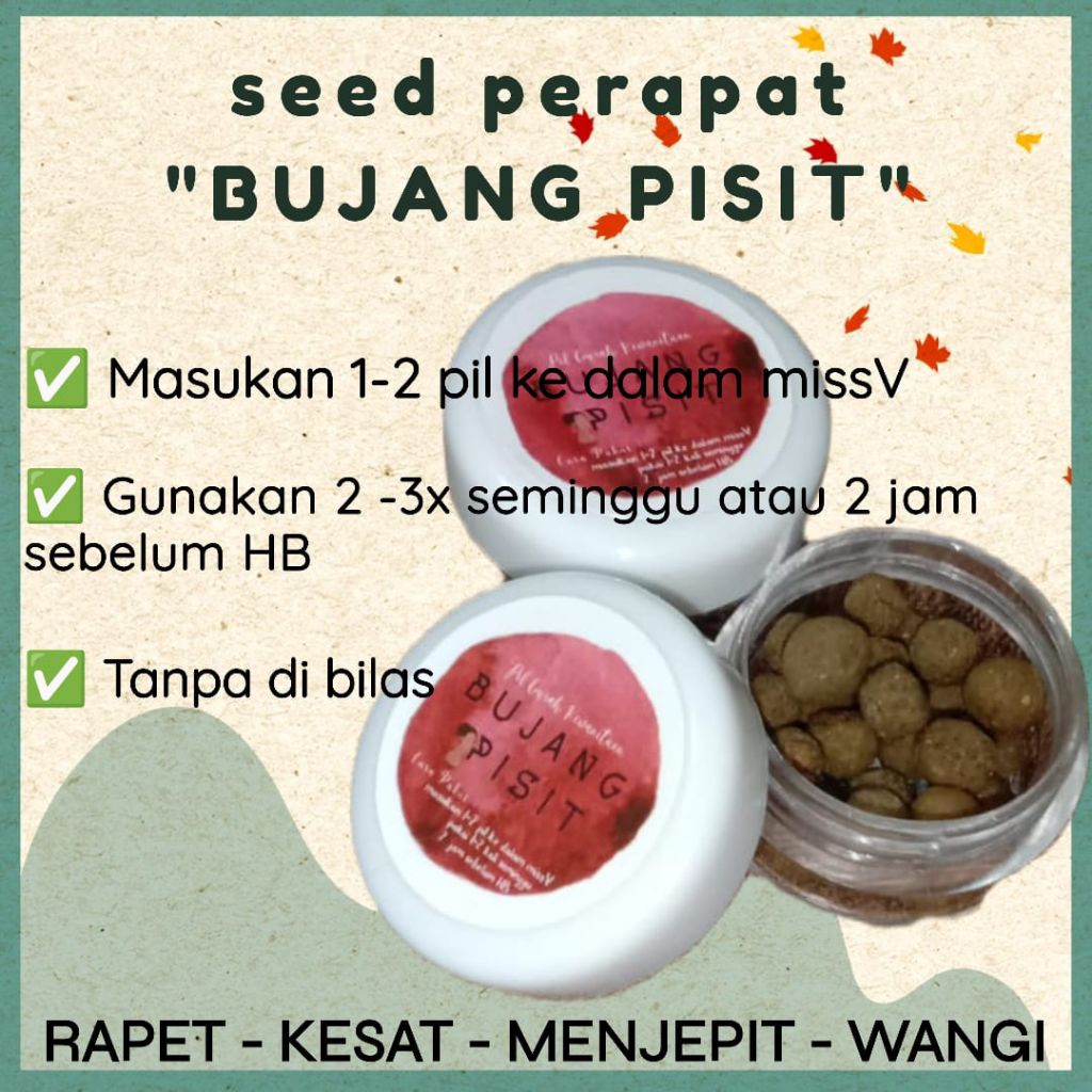 Jual PERAPAT MISS V/BUJANG PISIT/SUSUK V/JAMU DAYAK/HALAL | Shopee ...
