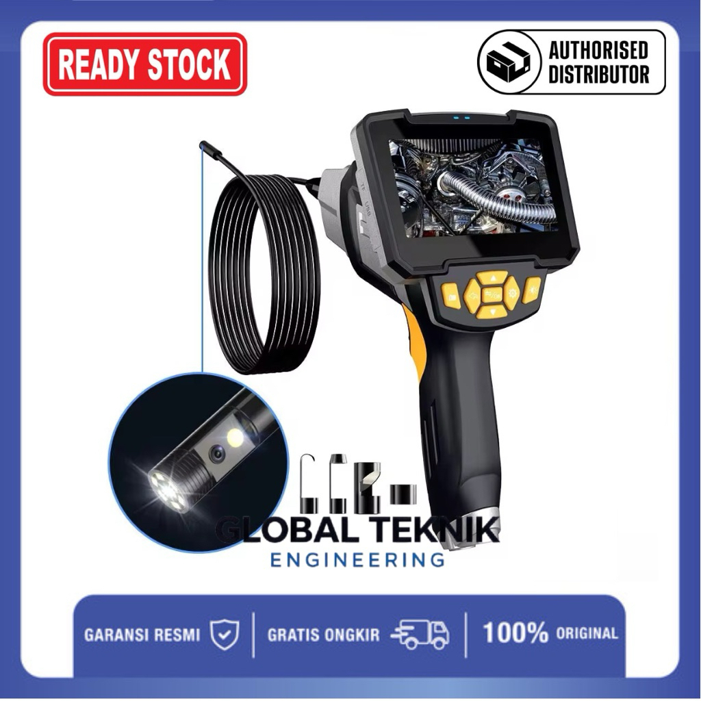 Jual Inskam112-1 720P 10m snake 4.3 inch LCD boroscope inspection canera | Shopee Indonesia