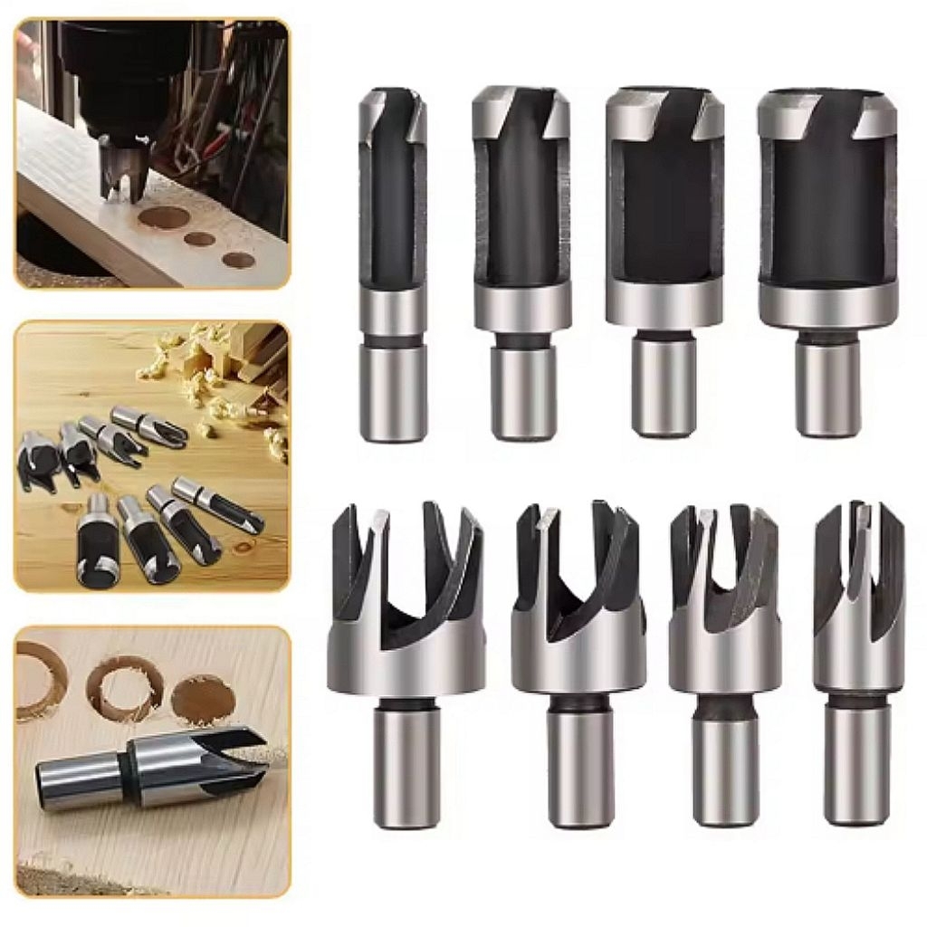 Jual Set 4pcs Mata Bor Kayu Pembuat Pen Dowel Lubang Skrup Kayu ...