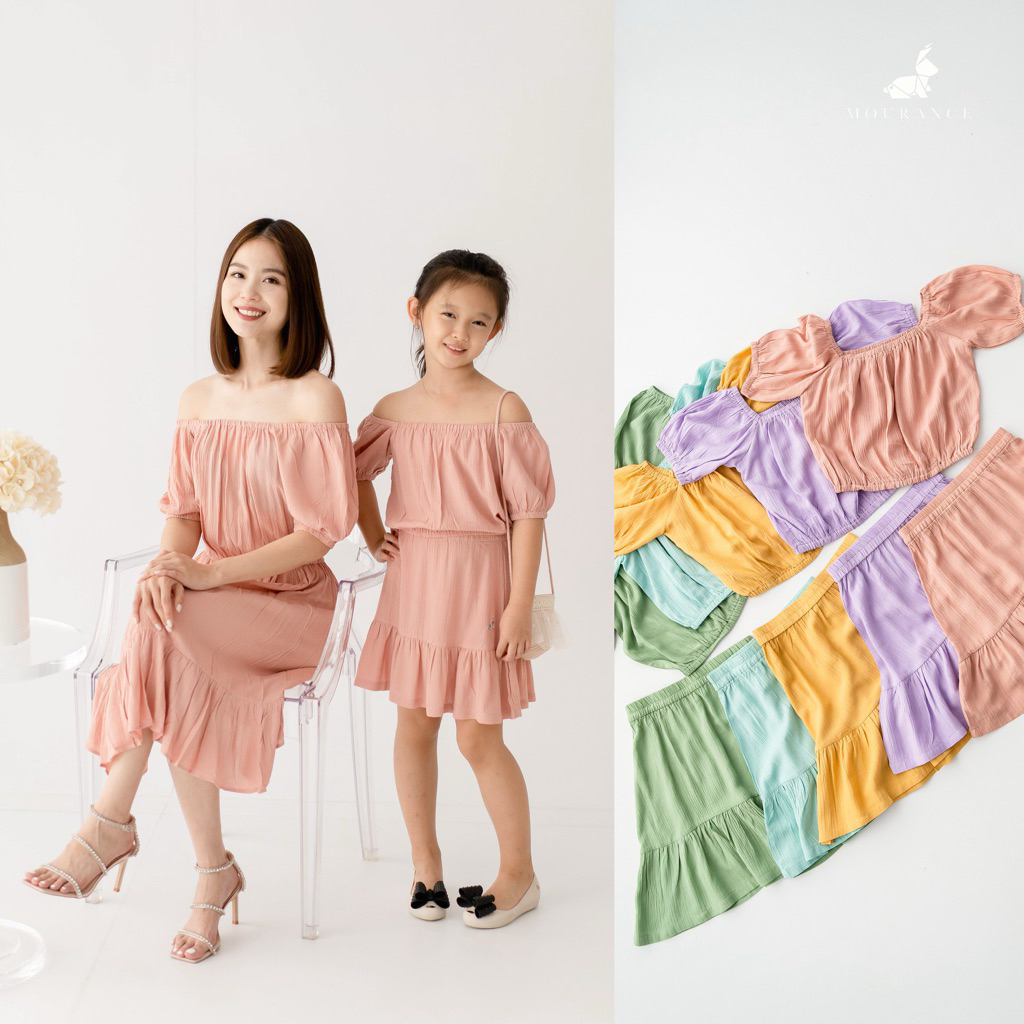 Jual Mourance - Lesya Set Couple for Kids & Mom | Shopee Indonesia