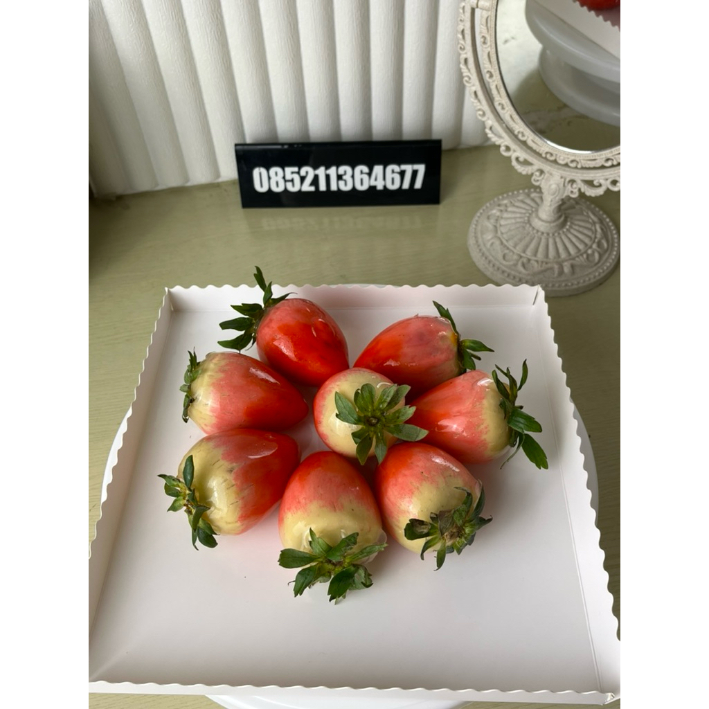 Jual LUKCUP (HALAL) MEGALODON STROBERI + COKLAT | Shopee Indonesia