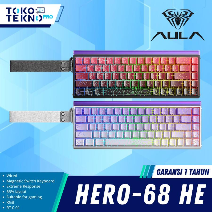 Jual Aula Hero68 HE / Hero 68HE / Aula Hero 68-HE Magnetic Switch ...