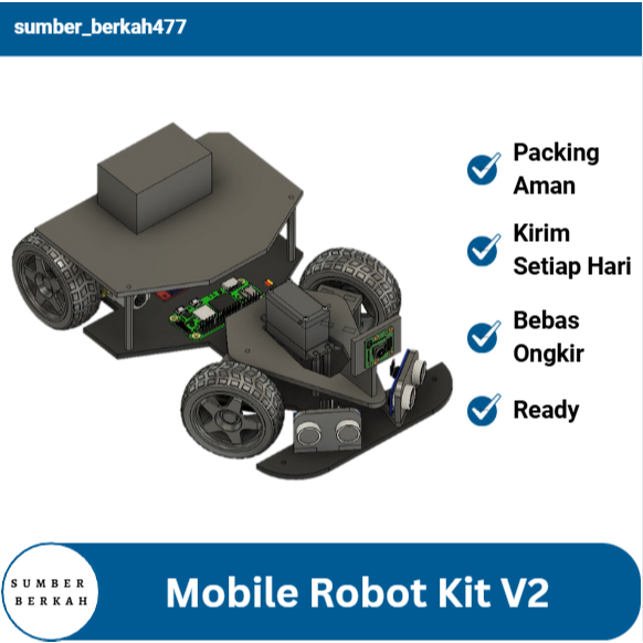 Jual Mobile Robot Kit V2 | Sumber Berkah | Shopee Indonesia