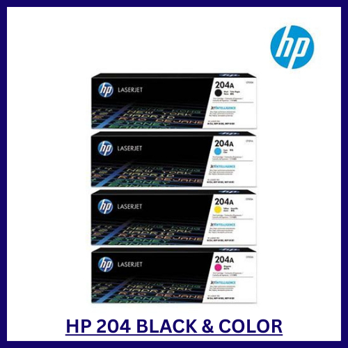 Jual Toner HP 204A Black & Color (CF510A-CF513A) | Untuk HP LaserJet Pro M154 M180 M181 | Shopee ...
