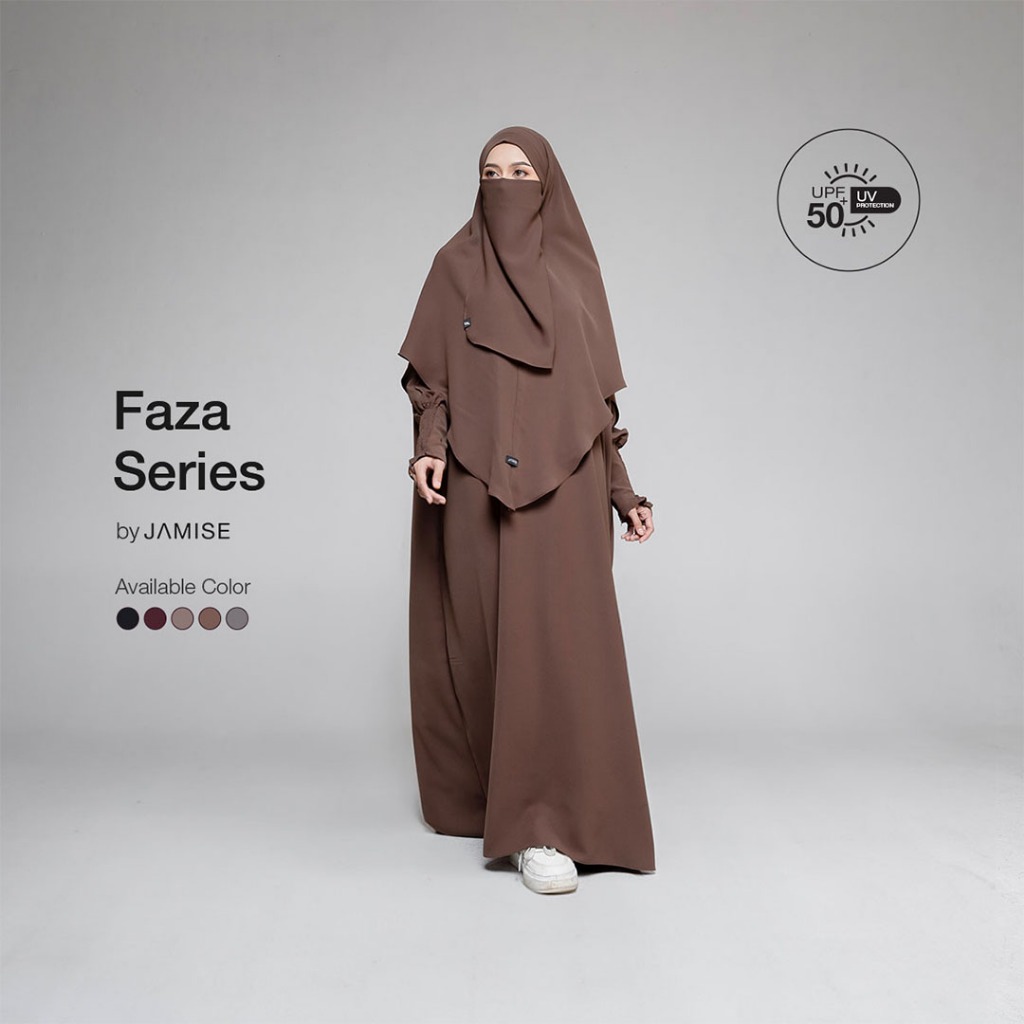 Jual Jamise | Faza Series | Abaya Set Khimar Bandana Cadar Anti UV ...