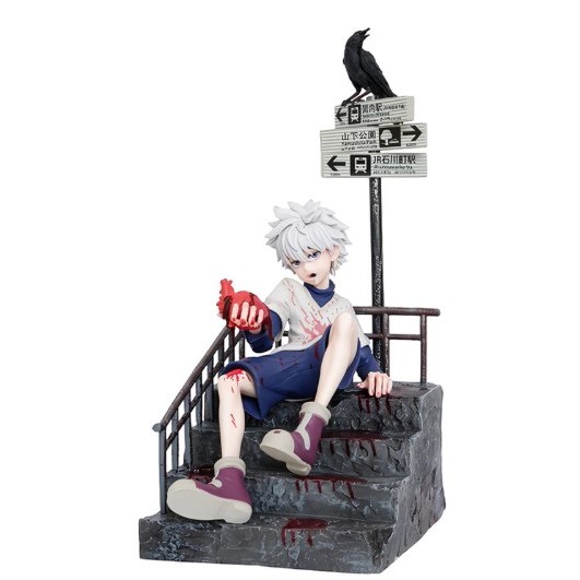 Jual Killua Zoldyck Red Stone Hunter X Hunter 34cm Action Figure PVC ...