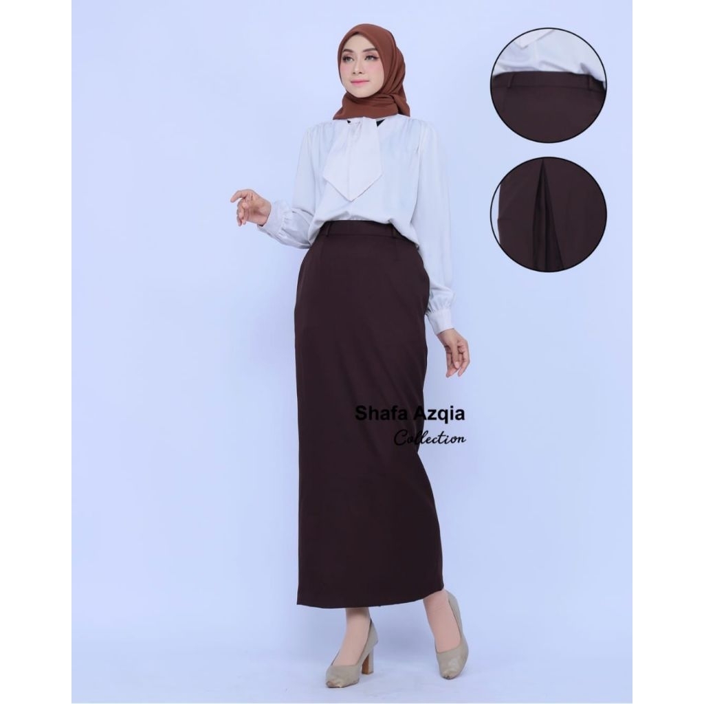 Jual ROK SPAN PRAMUKA rok Pramuka rok formal rok kerja | Shopee Indonesia