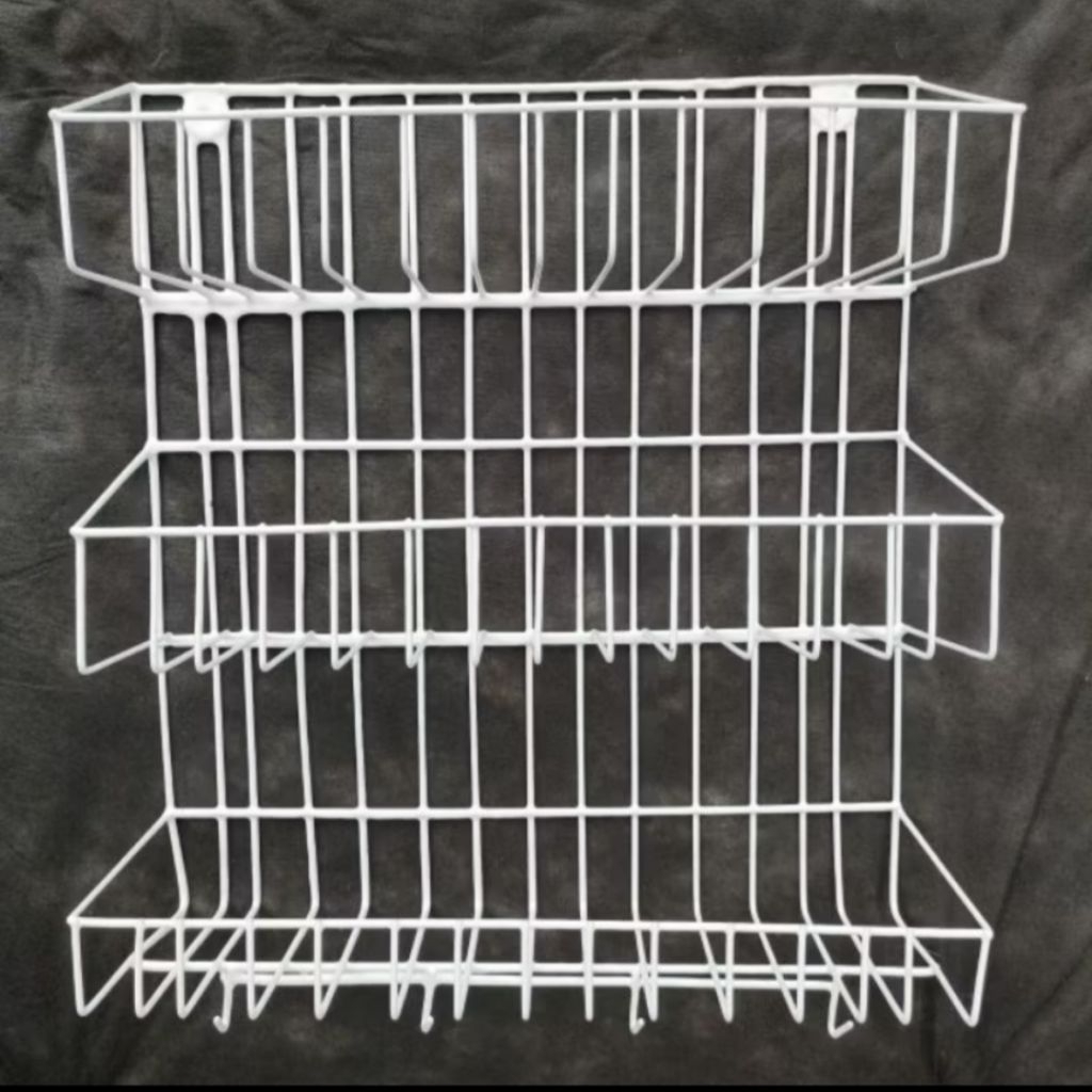Jual RAK BUMBU SERBAGUNA / RAK BUMBU 3 SUSUN / RAK TEMPEL DINDING ...