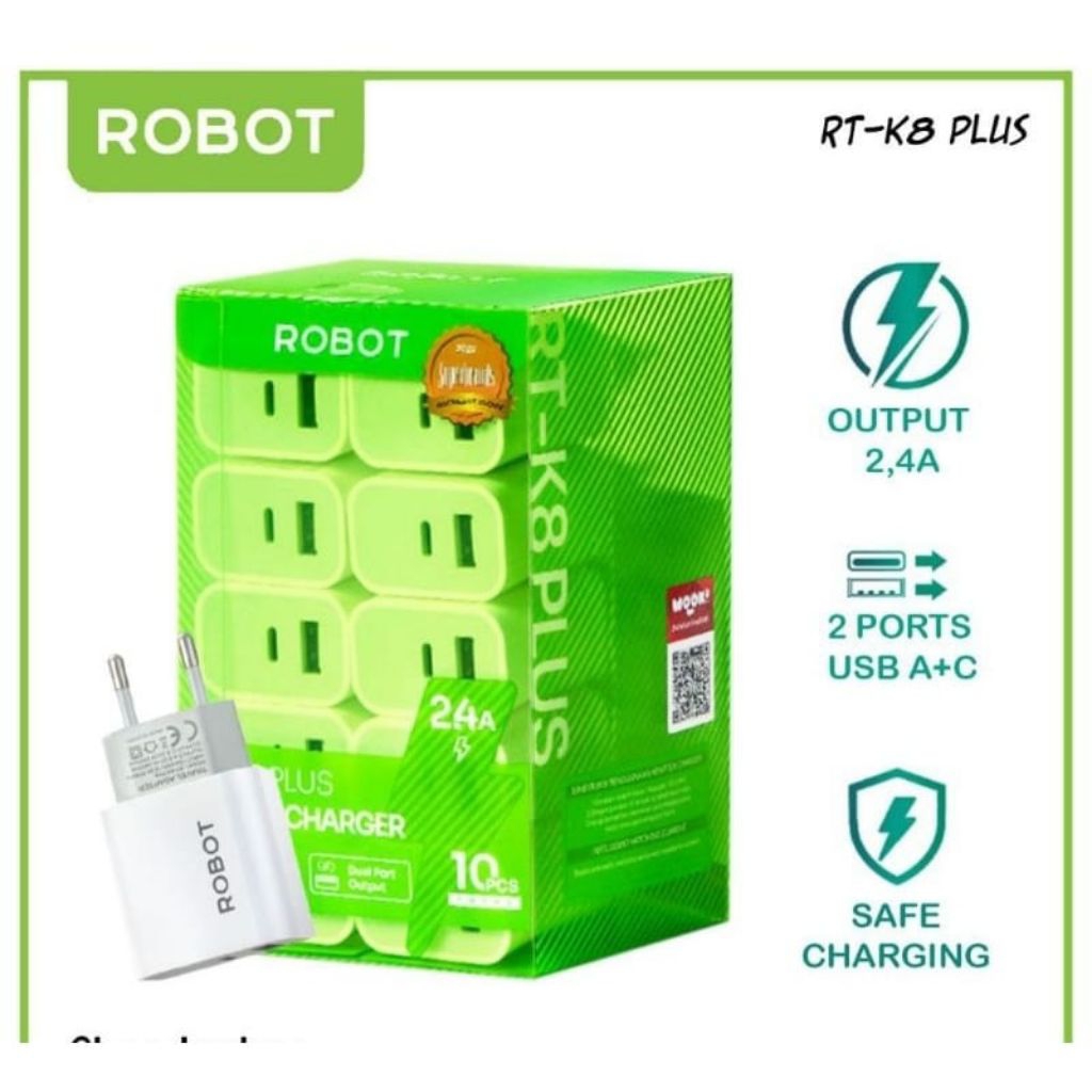 Jual Adaptor Robot K8plus, K8S, K6S 1box isi 10pcs | Shopee Indonesia