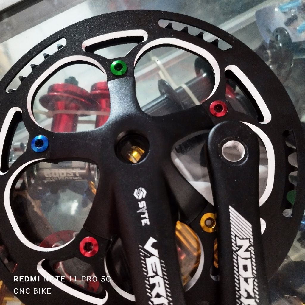 Jual Crank Set Sepeda Syte Verizon 53T Alloy No Litepro | Shopee Indonesia