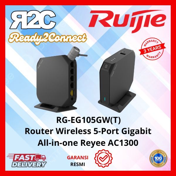 Jual RG-EG105GW(T) Wi-Fi 5 1267Mbps Wireless All-in-One Business | Shopee Indonesia