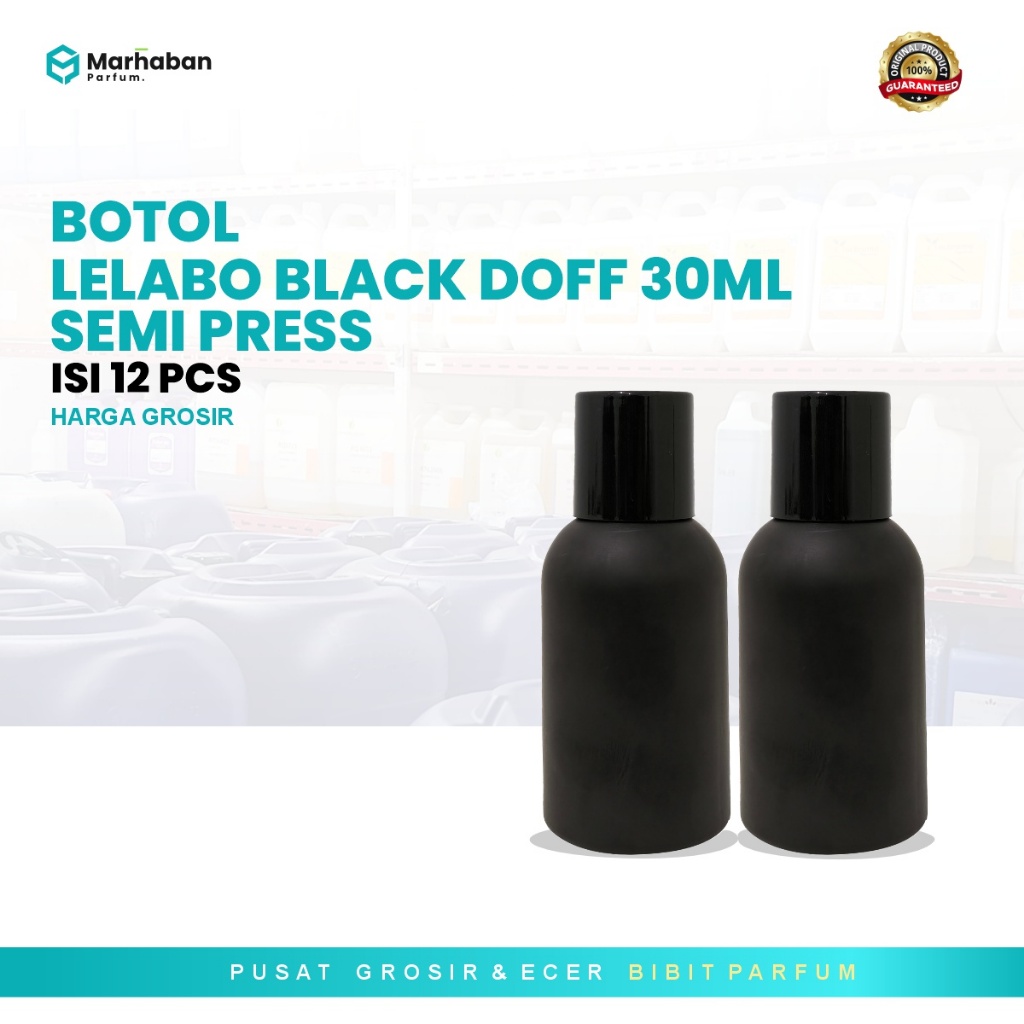 Jual Botol Parfum Kosong Botol Lelabo Black Doff 30ML Botol Parfum Semi ...