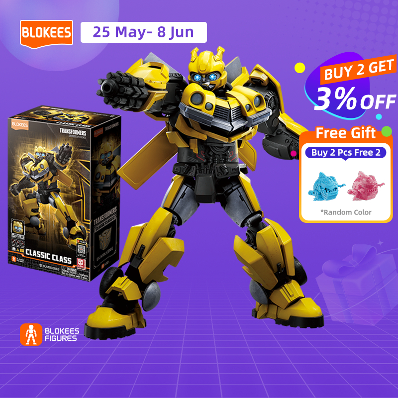 Jual BLOKEES Figures Transformers Bumblebee Action Figure Mainan ...