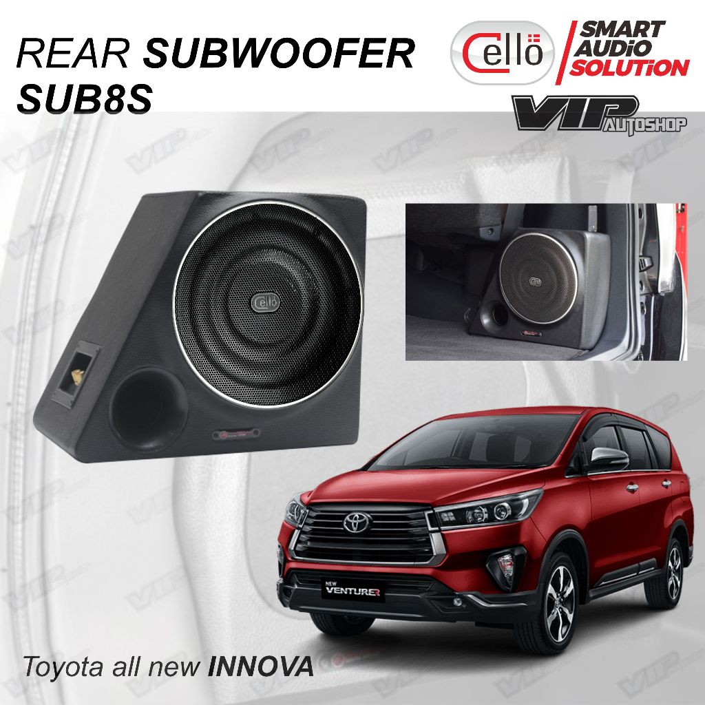 Jual All new INNOVA / VENTURER 2016-2025 CELLO subwoofer audio sudut ...