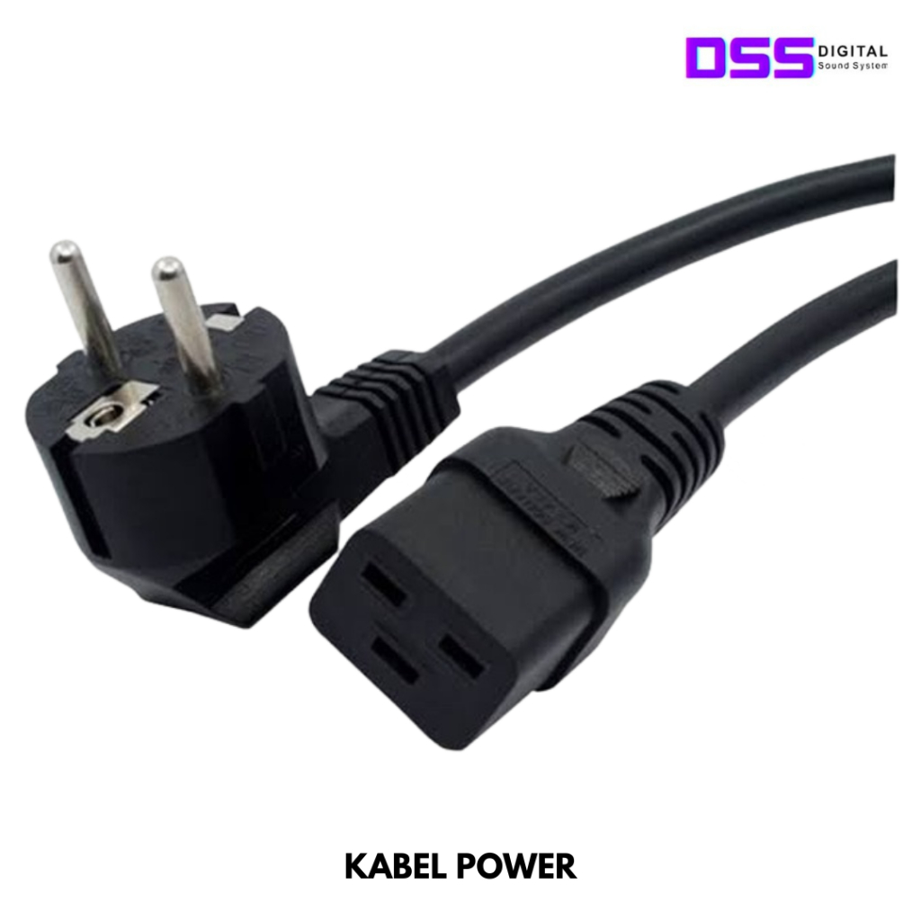 Jual Kabel Power Speaker Aktif Kabel Power Listrik Kabel AC Termurah ...