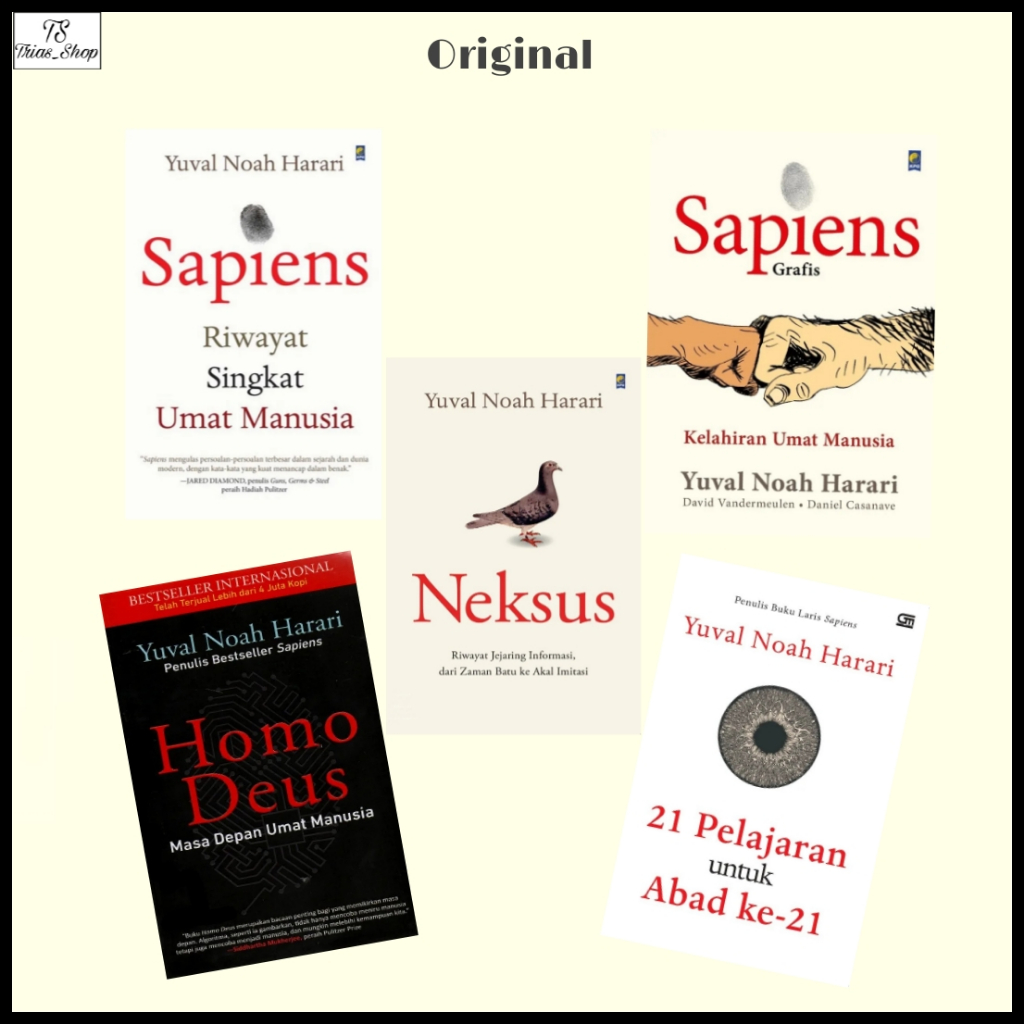 Jual Buku Sapiens Grafis Vol.2 Kelahiran Umat Manusia Neksus Homo Deus 21 Pelajaran Untuk Abad ...