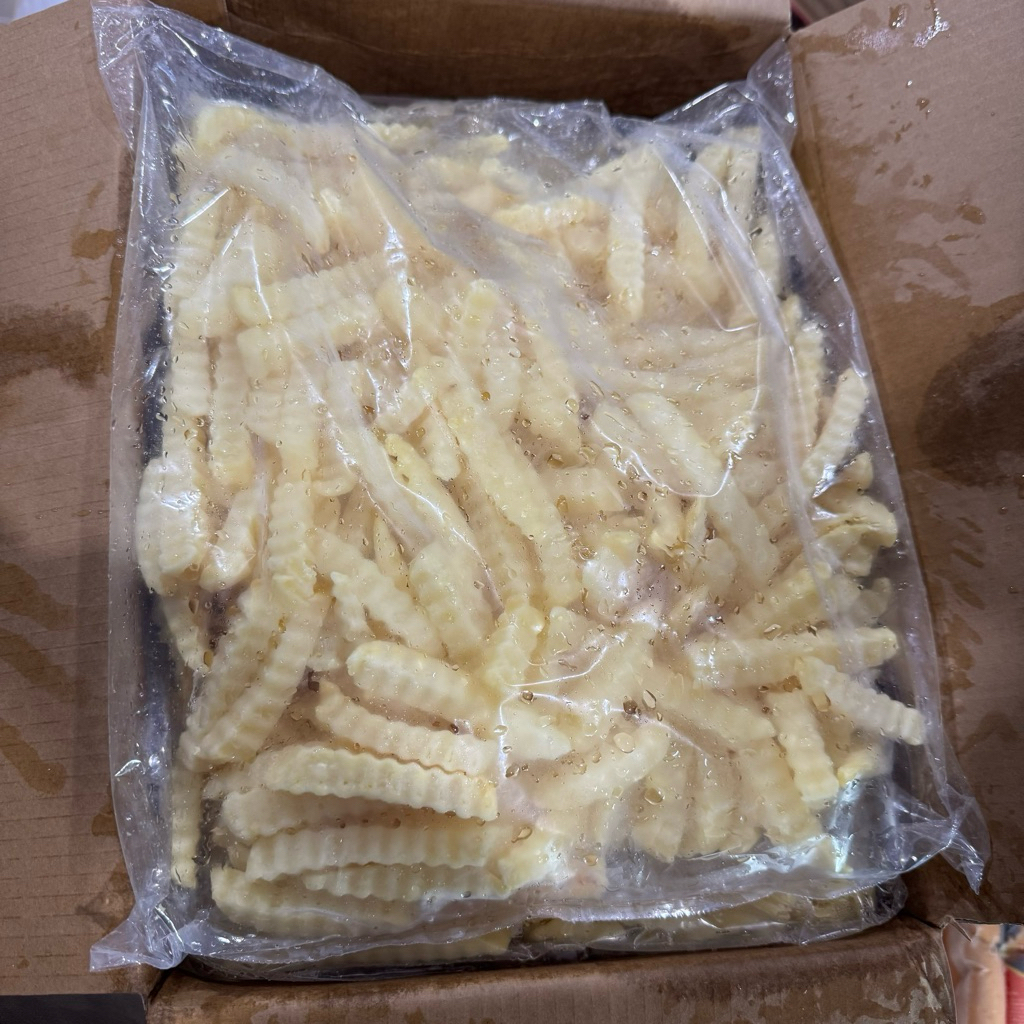 Jual Snowvalley kentang crinkle cut 2kg | Shopee Indonesia