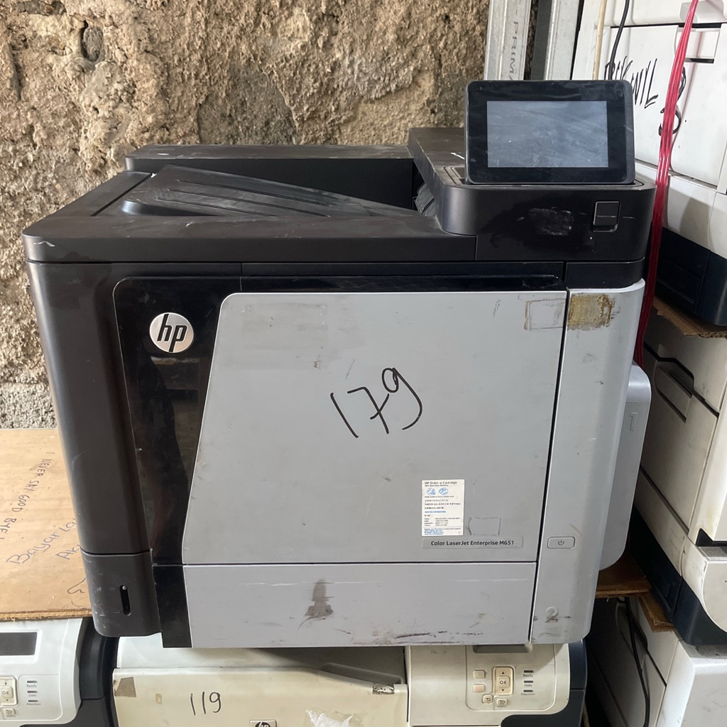 Jual Printer Color Laserjet Enterprise M651 tanpa masin ex kantor ...