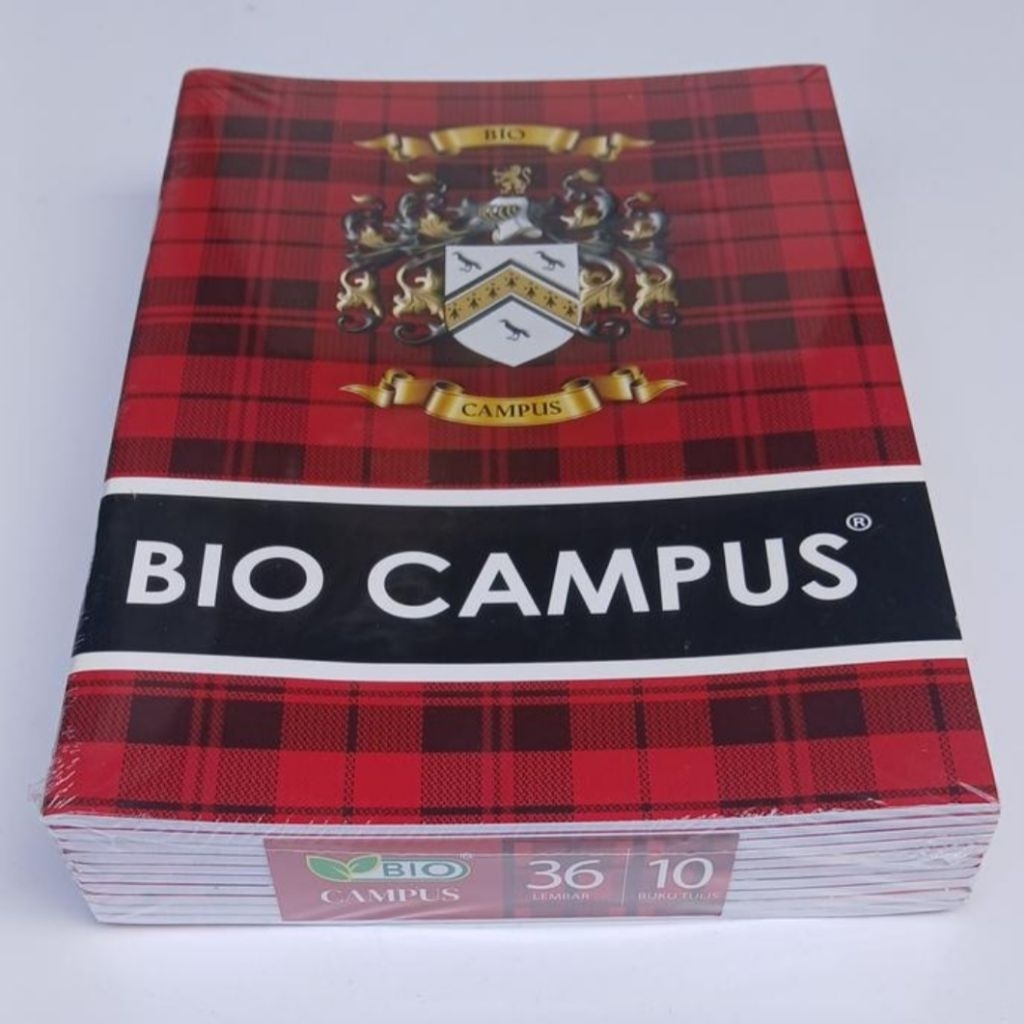 Jual Buku Tulis Campus 36 Lembar merek Bio 1 Pak ( 10 Buku) | Shopee ...
