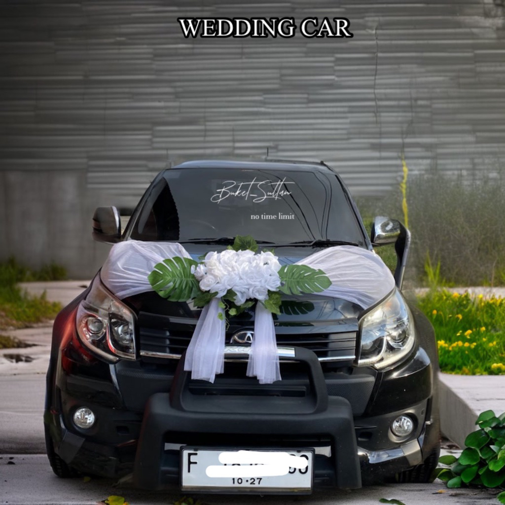 Jual BUNGA MOBIL PENGANTIN (READY STOCK) / bunga hiasan mobil pengantin ...