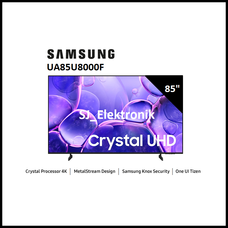 Jual Samsung UA85U8000F - LED TV 85 Inch 85U8000 Crystal UHD 85U8000F ...