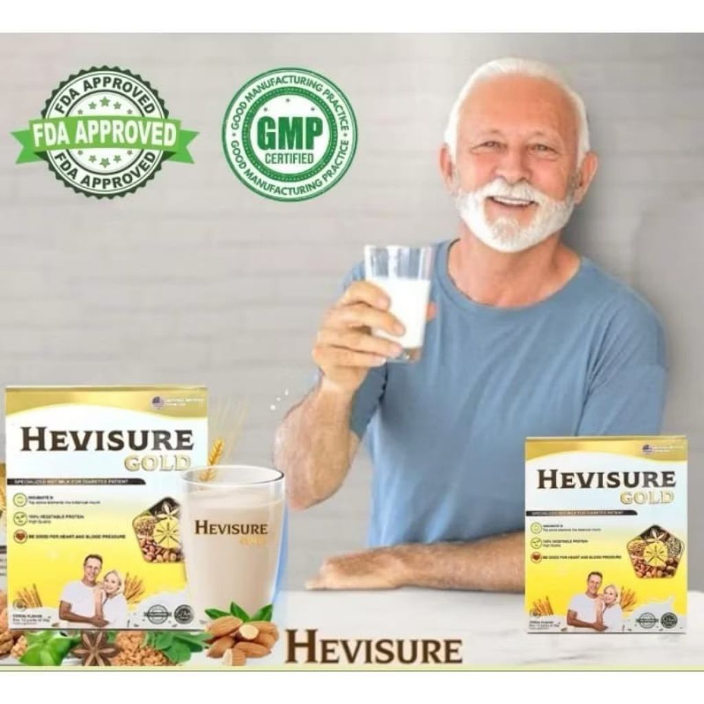 Jual [ PROMO PAKET 6 BOX ] HEVISURE GOLD AMERICA- Susu Obat Dan Vitamin ...