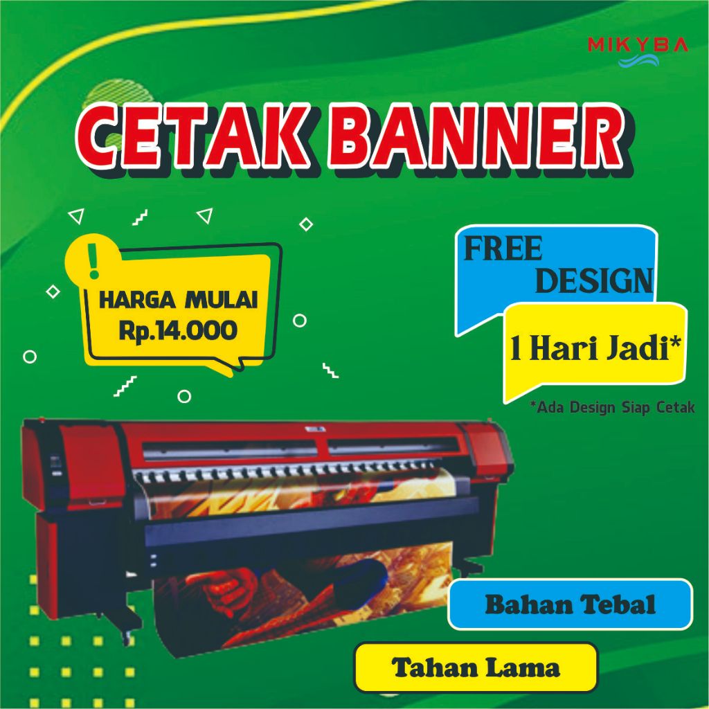 Jual Cetak Banner Mmt Murah Ukuran Besar Proses Cepat | Shopee Indonesia