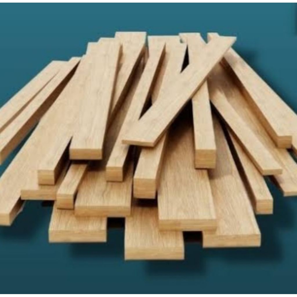 Jual kayu usuk kayu reng amplas halus stik kayu kotak kayu persegi ...