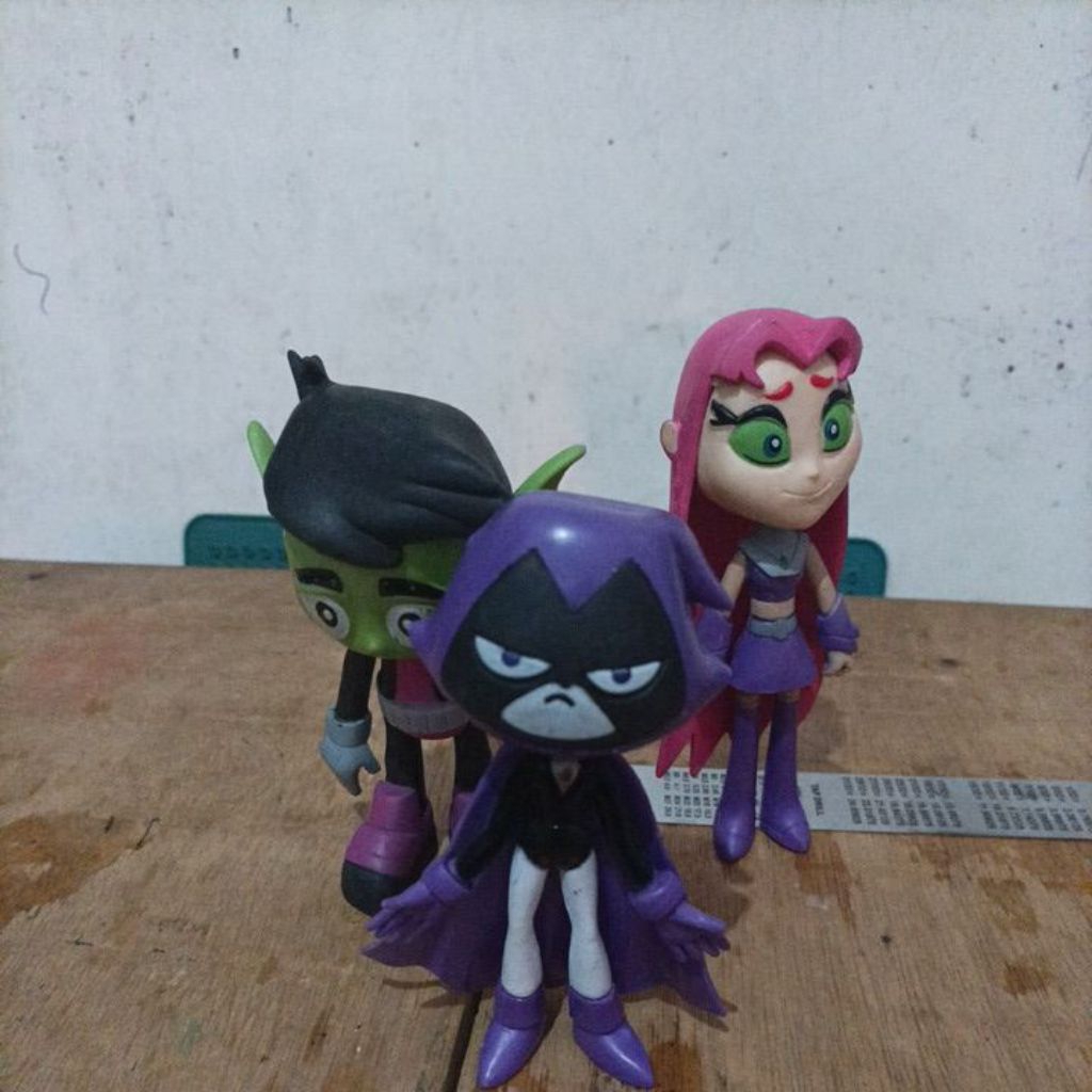 Jual Figure teen titans go Raven Starfire Beast Boy | Shopee Indonesia