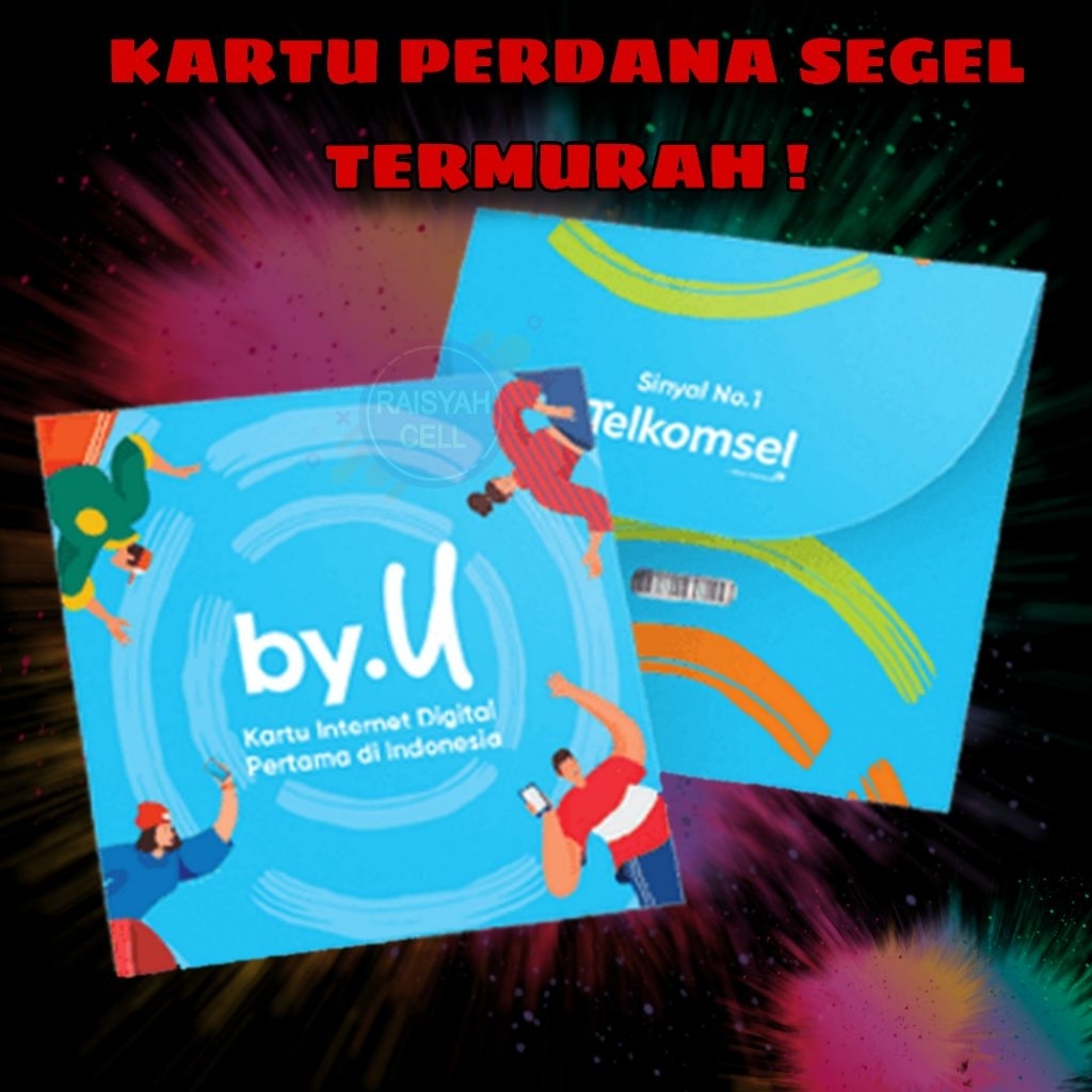 Jual Termurah! Kartu Perdana By.U by Telkomsel Segel Hanya 5K | Shopee Indonesia