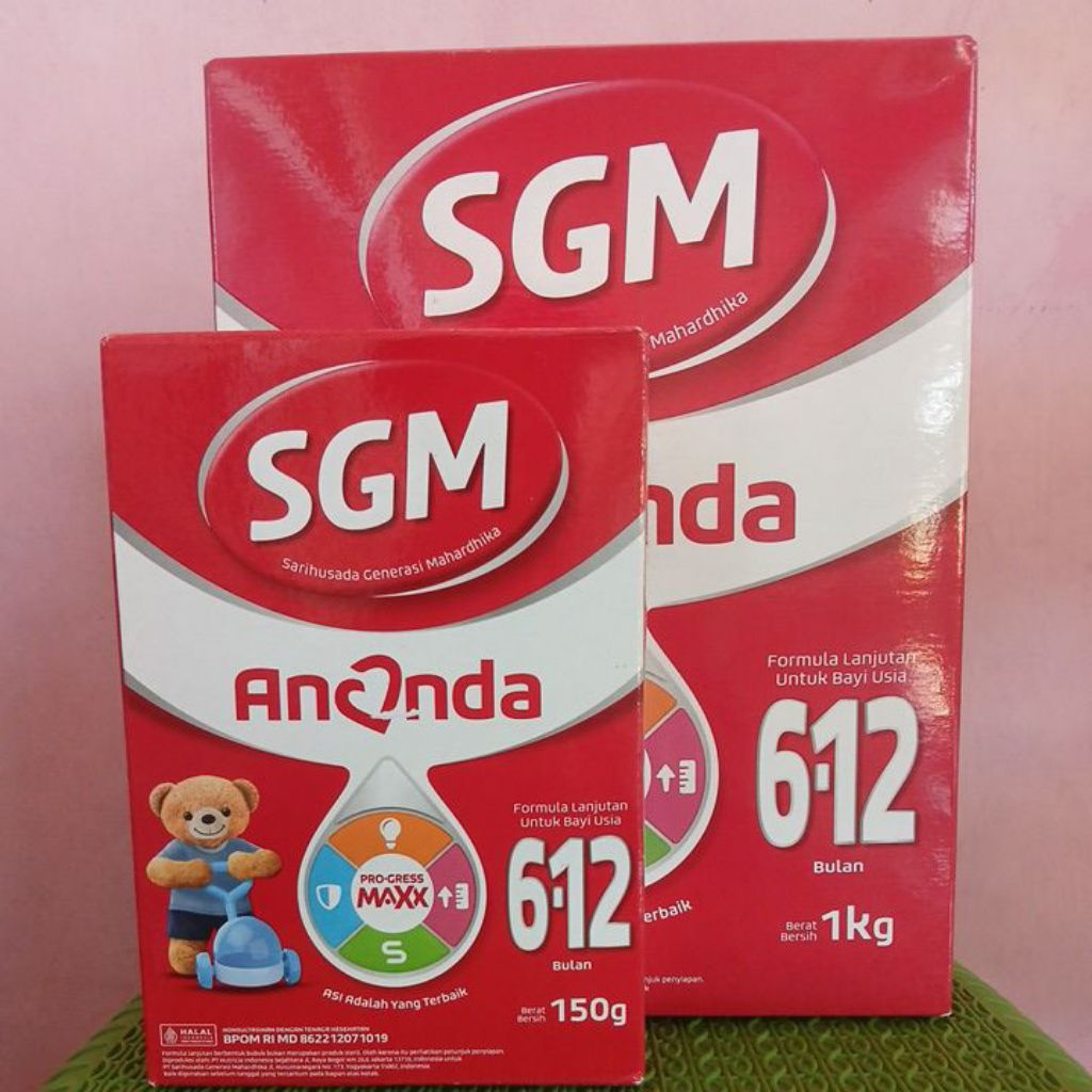 Jual SGM Ananda 6-12 Bulan (150g & 1kg) | Shopee Indonesia