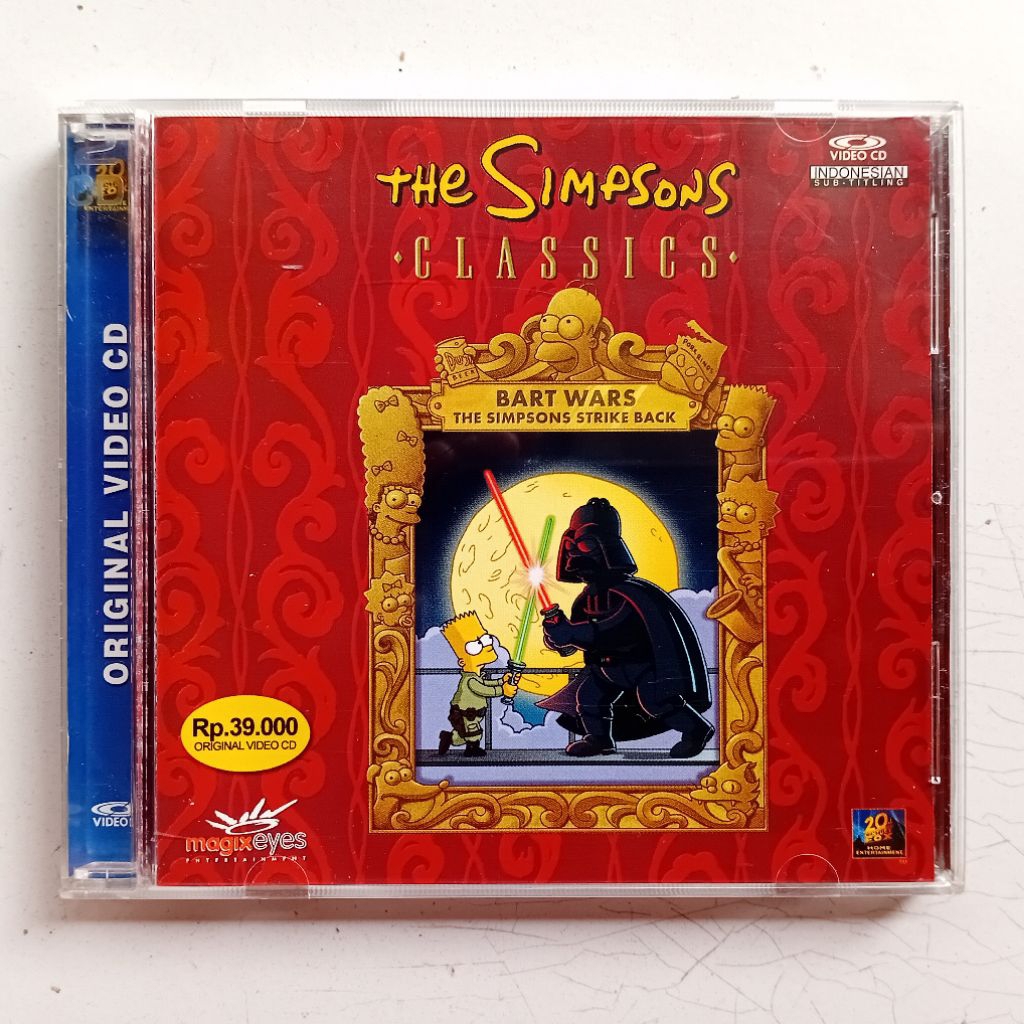 Jual VCD The Simpsons Classics: Bart Wars the Simpsons Strike Back ...