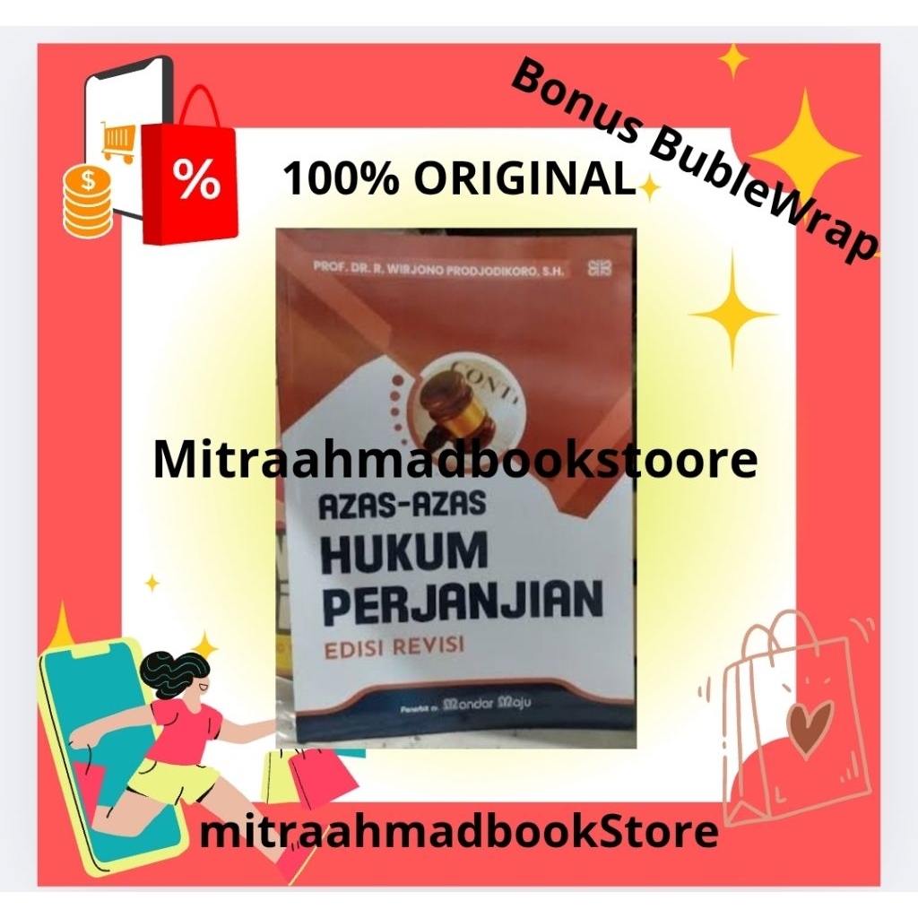 Jual Azas-Azas Hukum Perjanjian edisi Revisi Prof Dr R Wirjono Prodjodikoro SH Asas-Asas ...