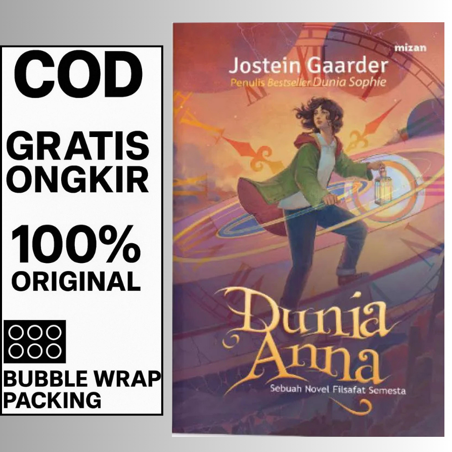 Jual BUKU DUNIA ANNA - JOSTEIN GAARDER (0RIGINAL) | Shopee Indonesia