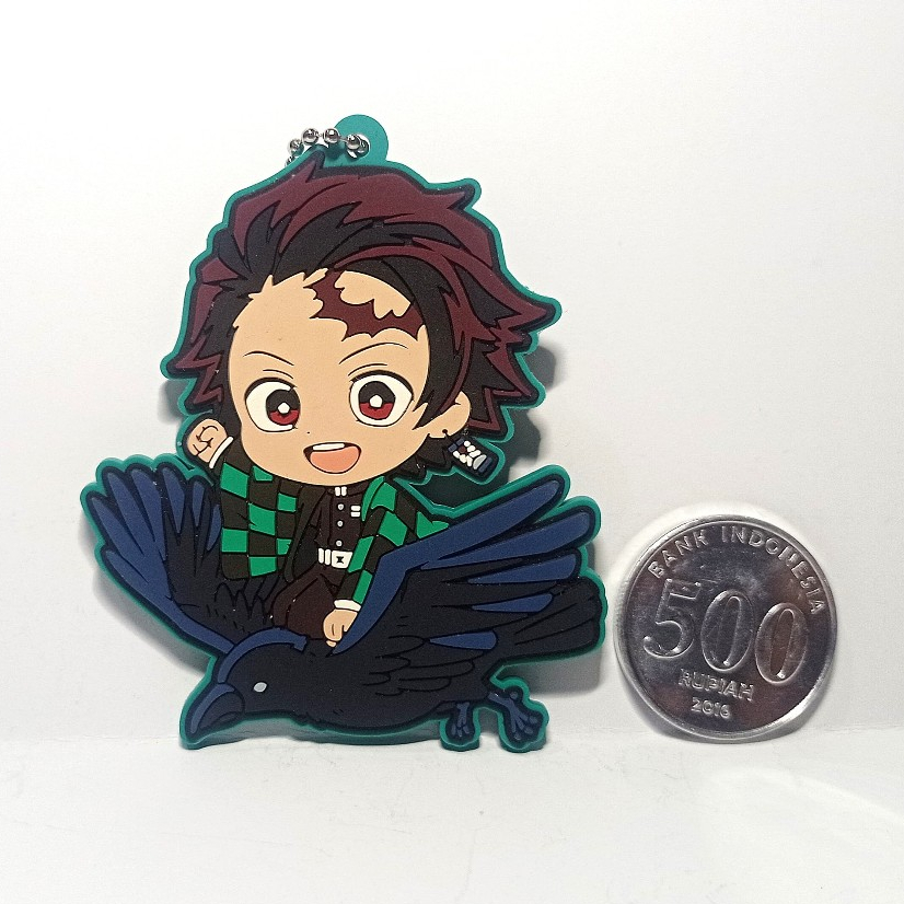Jual Kimetsu no Yaiba / Demon Slayer Trading Rubber Strap Crow Carrier ...