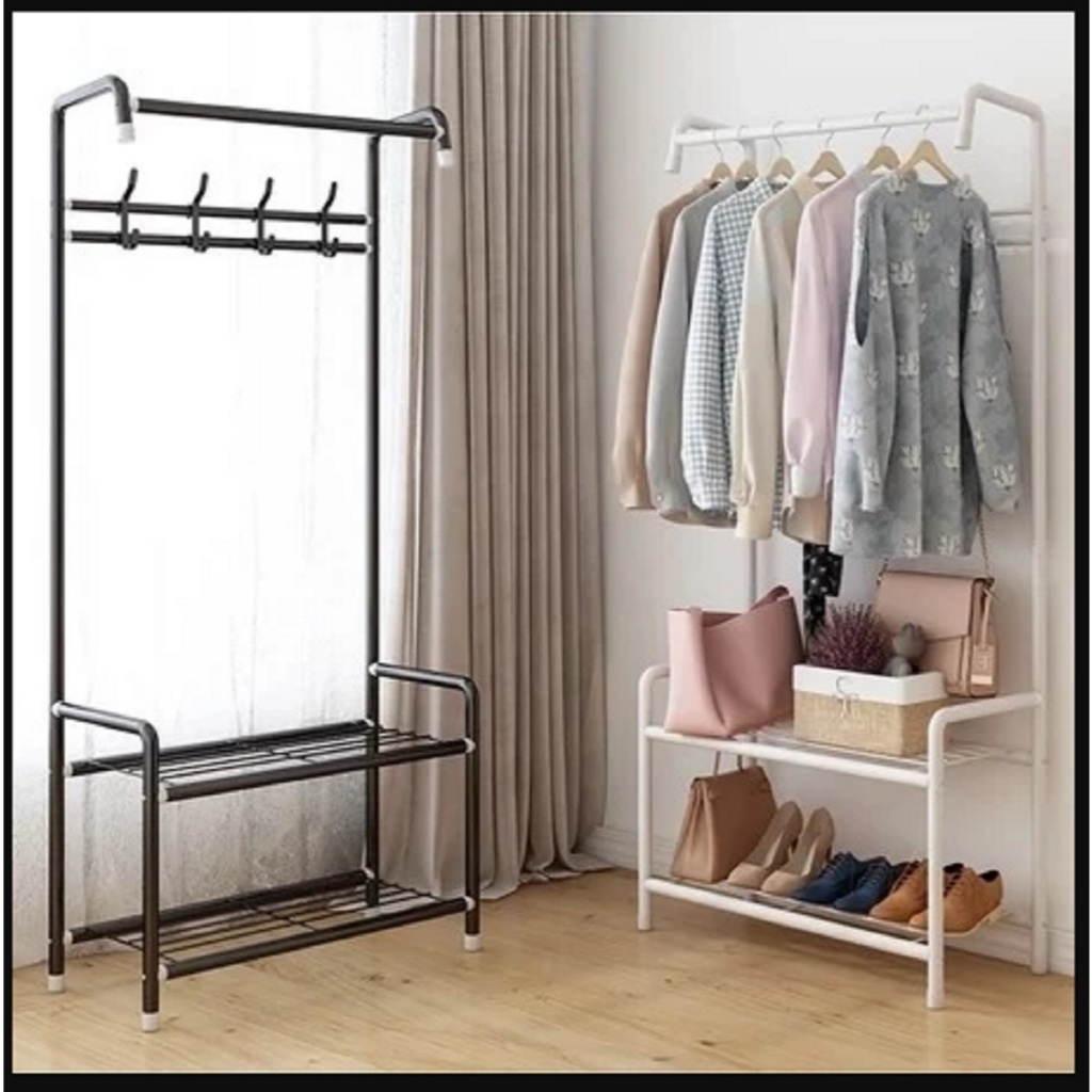 Jual JUSTIN CLOTH RACK rak gantung tempat penyimpanan baju / tempat ...