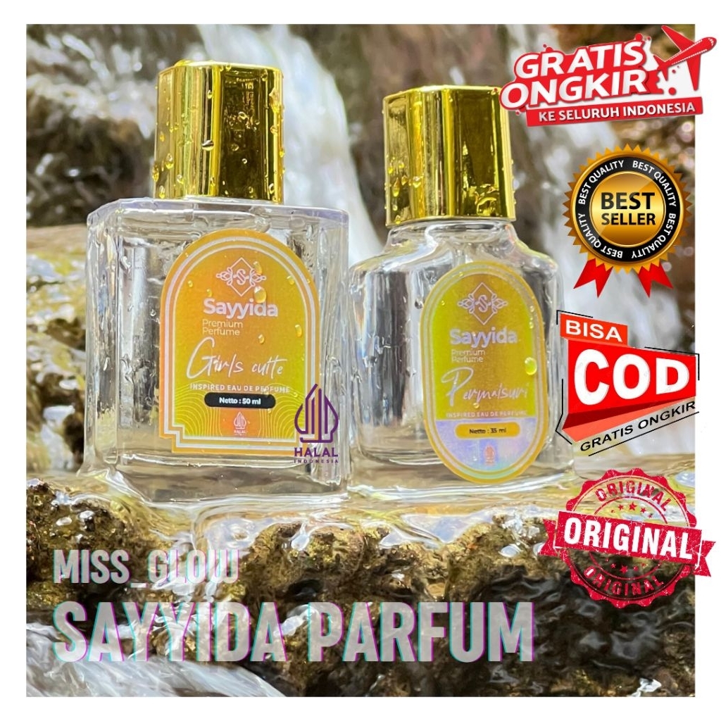 Jual [COD] Sayyida Parfum Premium (No Alkohol) Cewe / Cowo 100000% ...