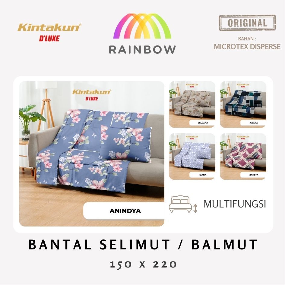 Jual Kintakun Deluxe - Bantal Selimut / Balmut (150x220) Multifungsi ...