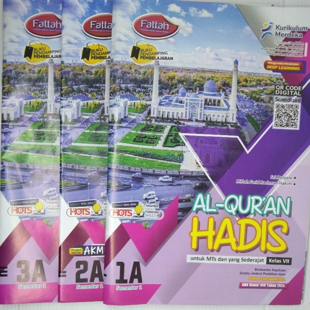 Jual LKS SMP QURAN HADIS KELAS 7 8 9 SEMESTER 1 Kurikulum MERDEKA DEEP LEARNING | Shopee Indonesia