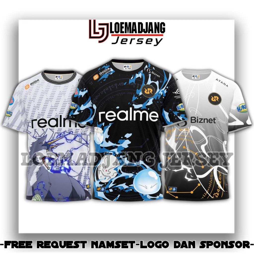 Jual Jersey kaos gaming team rrq mpl s15 full printing (bisa request ...