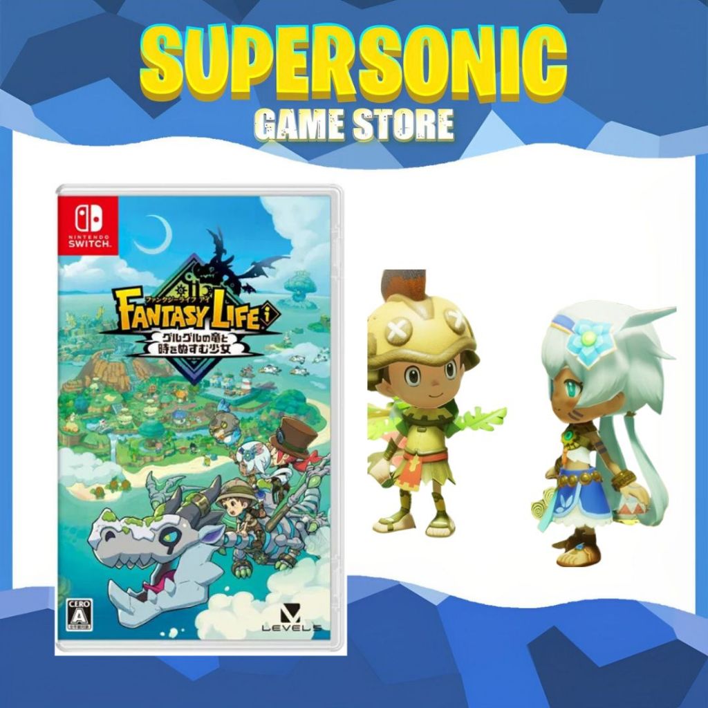 Jual Switch Fantasy Life i: The Girl Who Steals / Fantasy Life i: The ...