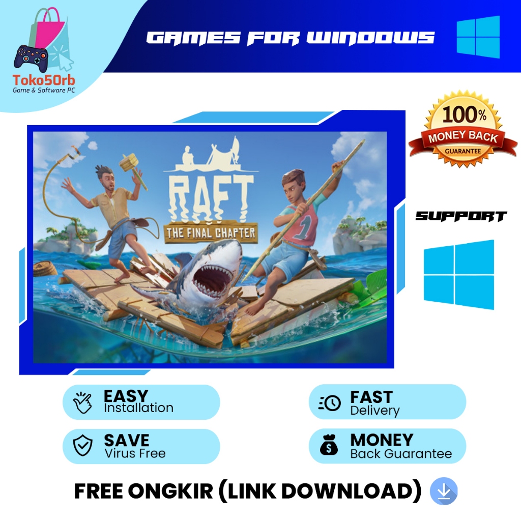 Jual [ONLINE CO-OP] RAFT GAME PC | FULL VERSION | TERBARU | LIFETIME ...