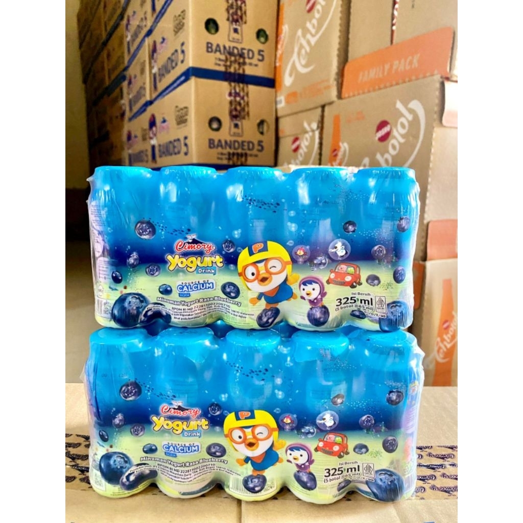 Jual CIMORY YOGHURT PORORO PERPACK ISI 5 PCS | Shopee Indonesia