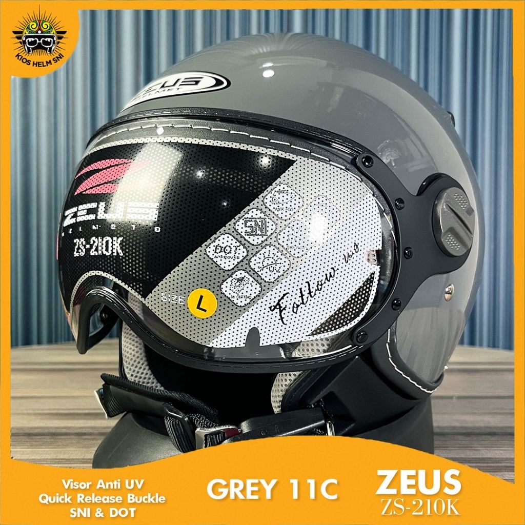 Jual Helm Zeus 210K - Zeus ZS 210K Original | Shopee Indonesia