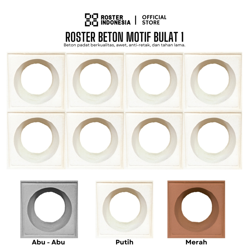 Jual Roster Indonesia - Roster Beton Bulat 1 Roster Beton Minimalis ...