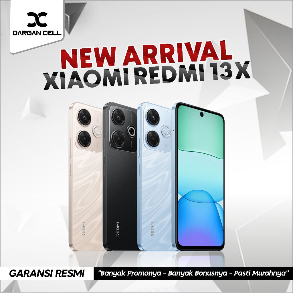 Jual XIAOMI REDMI 13X (8/128GB)/(8/256GB) | HELIO G91 ULRA | 108MP AUTO ...